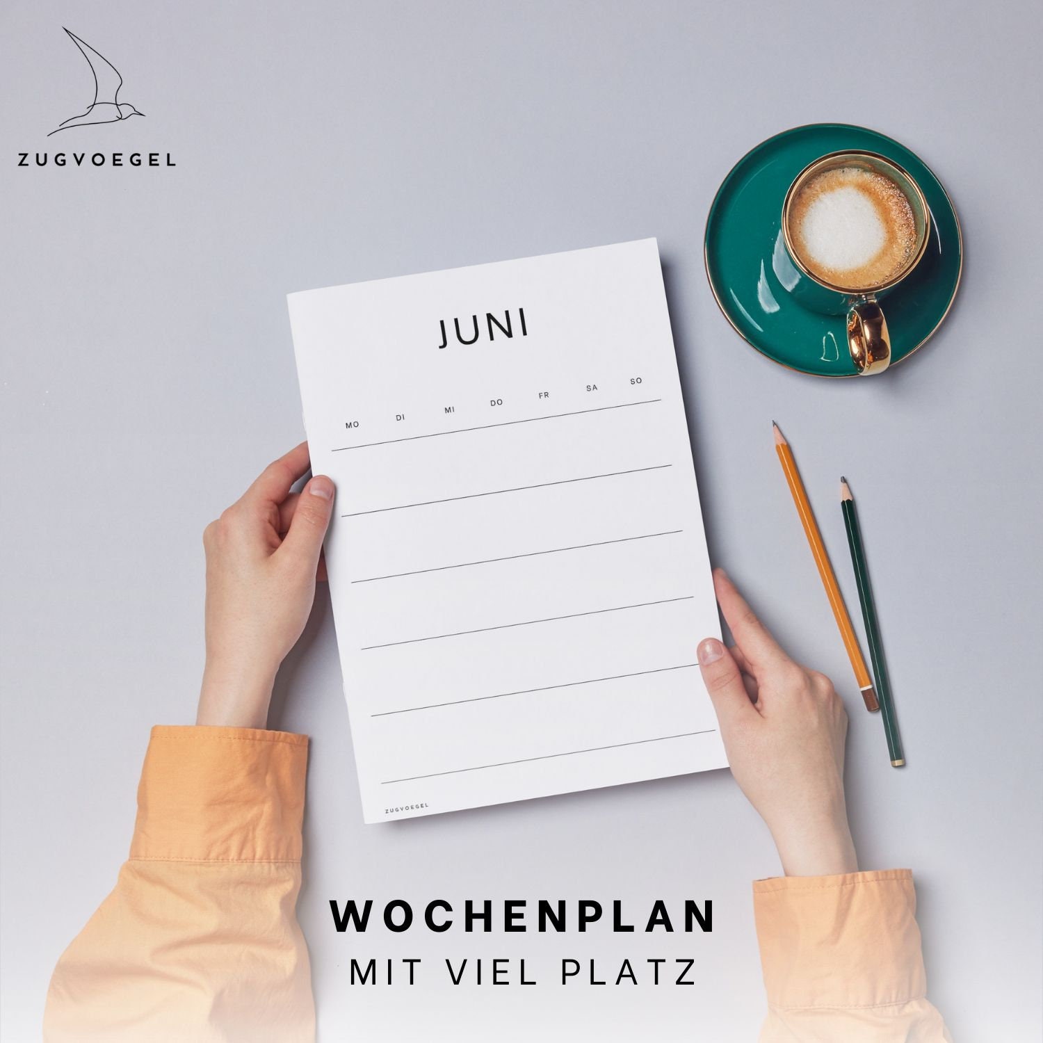 A4 Calendar Undated | PDF to Print | Without Years | Timeless ...