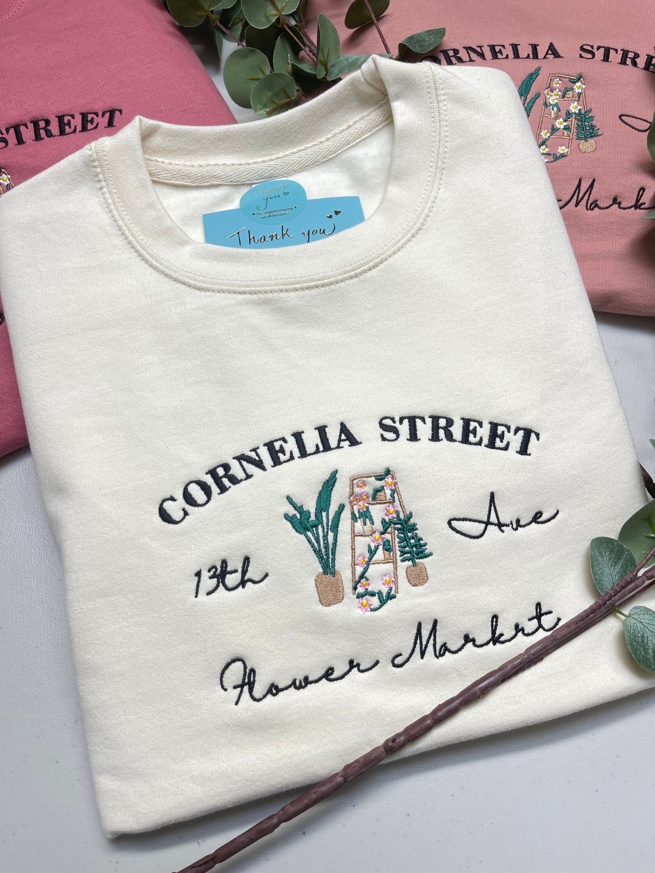 Cornelia Street Embroidered Sweater Swiftie, Taylor Swift Lyrics ...