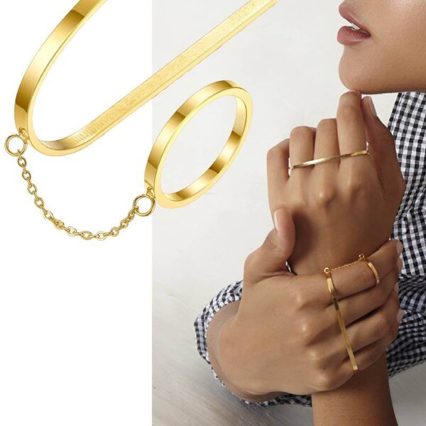 Three Finger Ring - Etsy