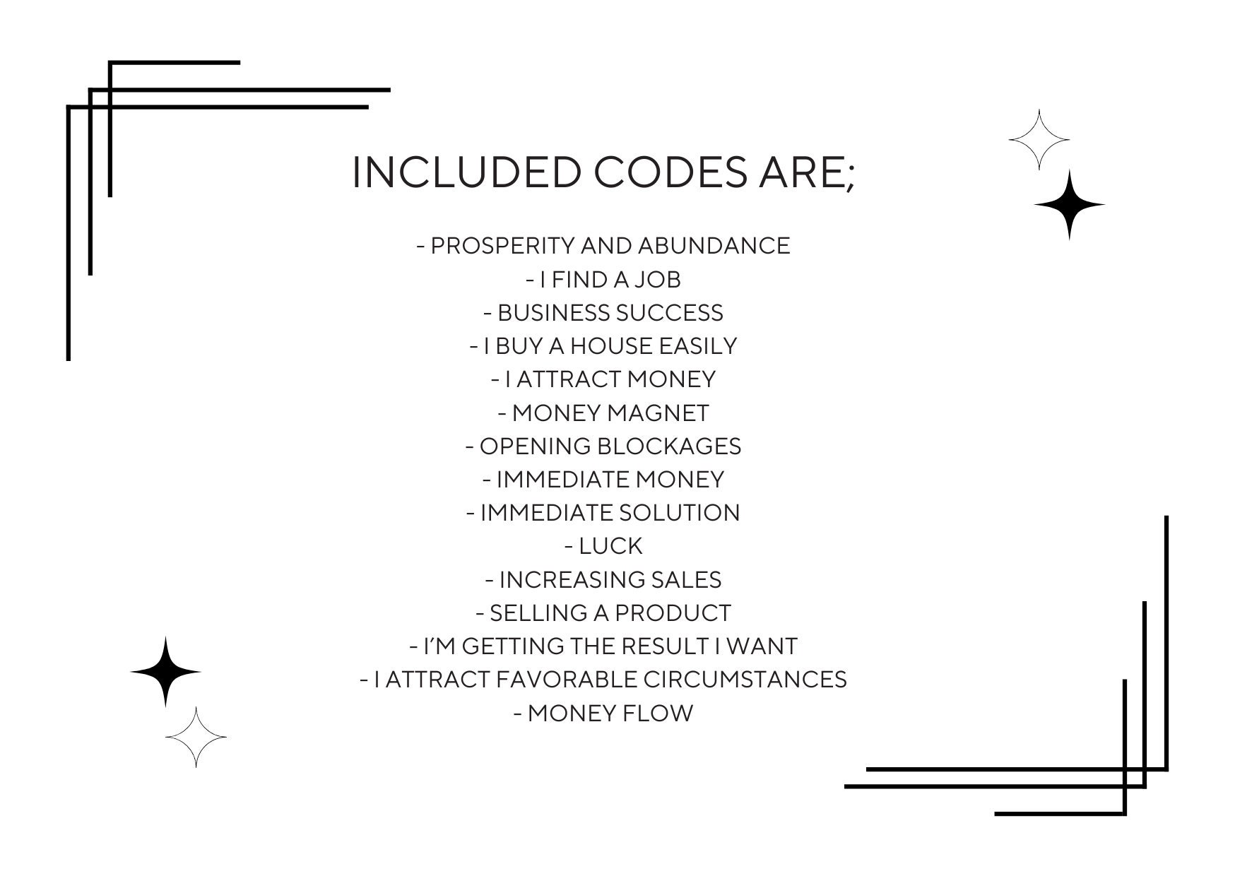 Easy Print - Grabovoi Code Cards Abundance, Wealth, Money L Manifesting ...