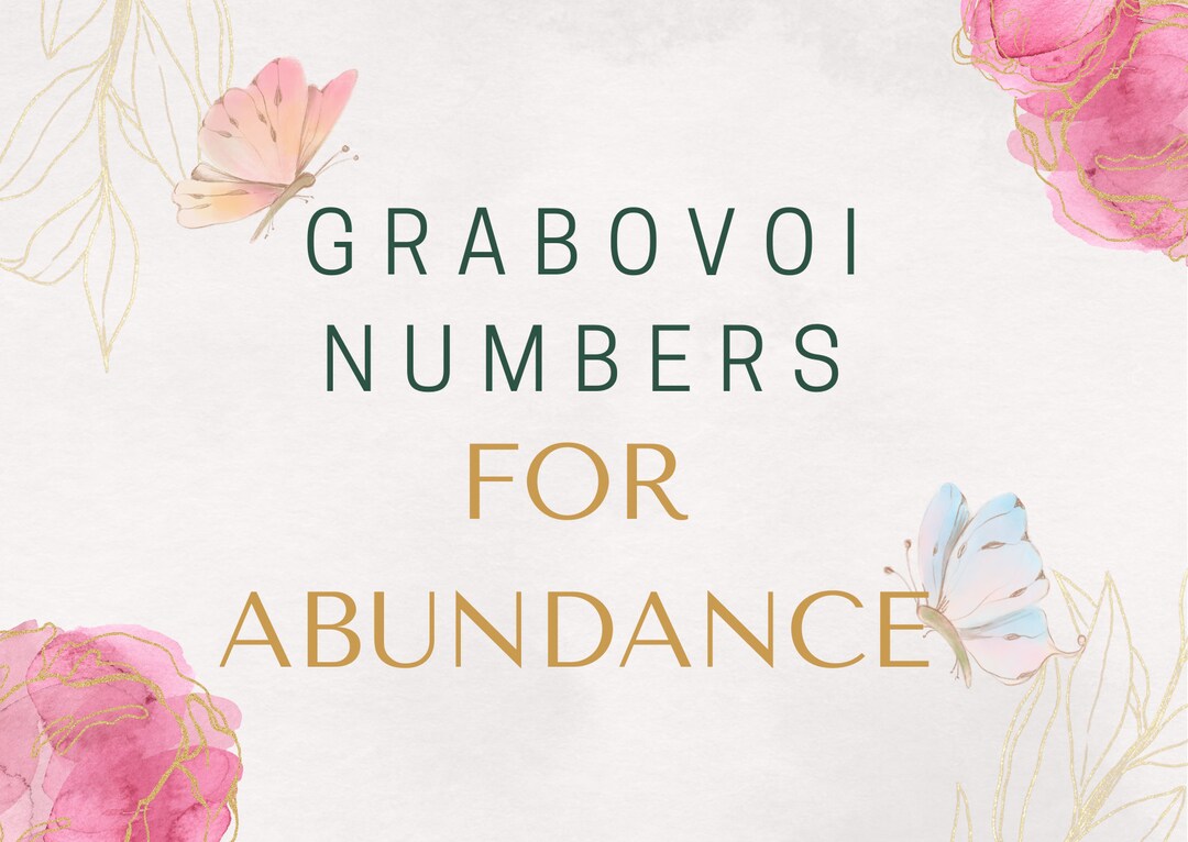 Grabovoi Code Cards Abundance, Wealth, Money L Manifesting Money Flow ...