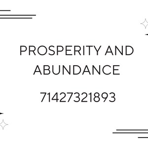 Easy Print - Grabovoi Code Cards Abundance, Wealth, Money L Manifesting ...