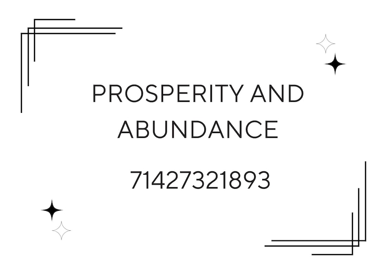 Easy Print - Grabovoi Code Cards Abundance, Wealth, Money L Manifesting ...