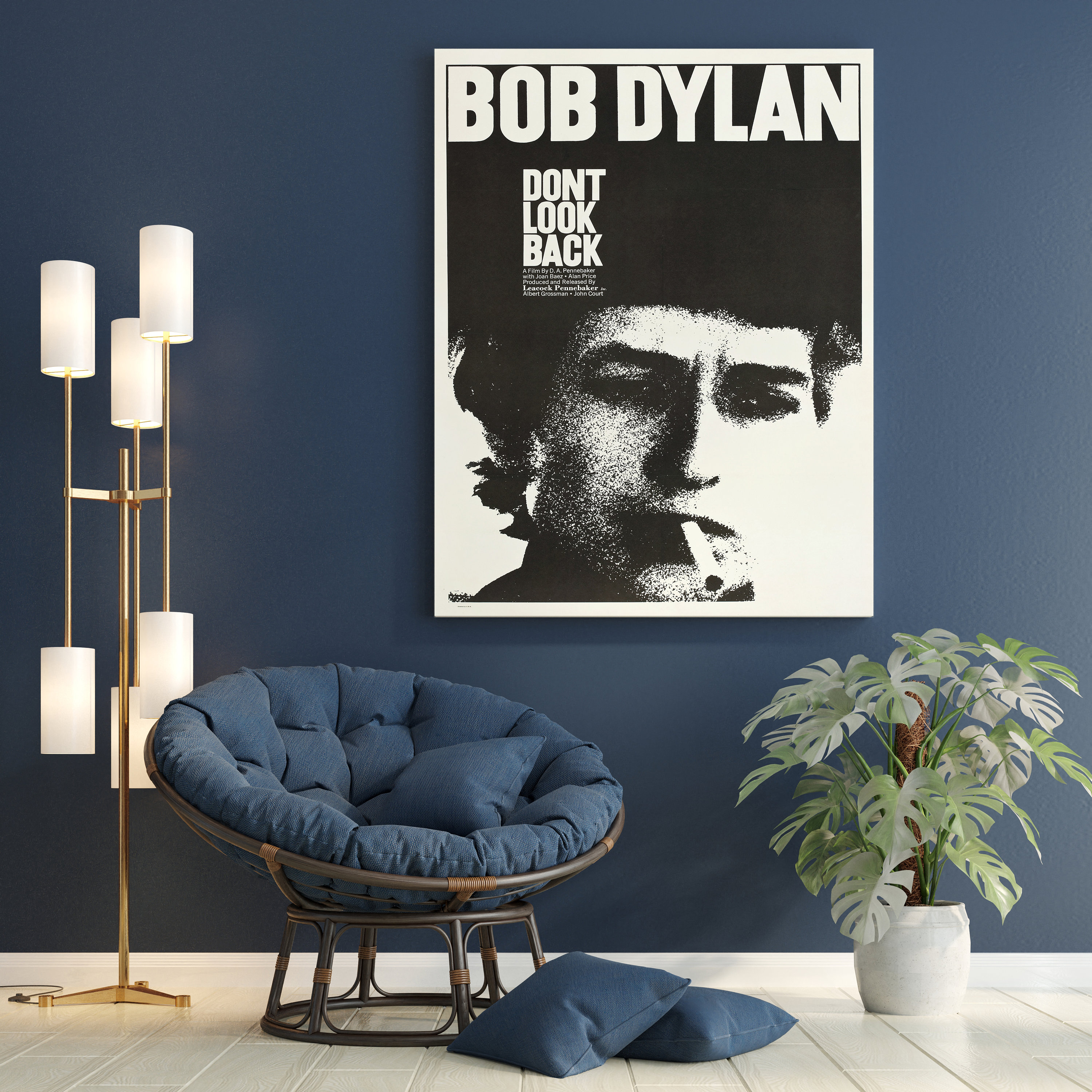 Don't Look Back/ Bob Dylan/ Movie Poster/ Digital Print on Matte High ...
