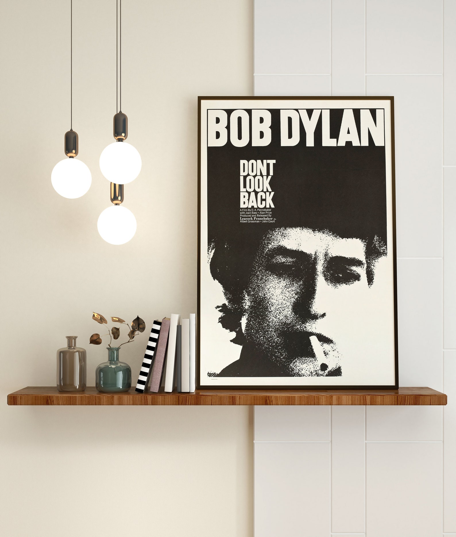 Don't Look Back/ Bob Dylan/ Movie Poster/ Digital Print on Matte High ...