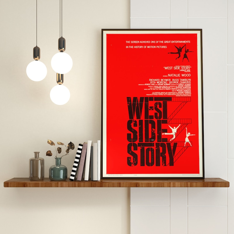 West Side Story Vintage Poster - Etsy Israel