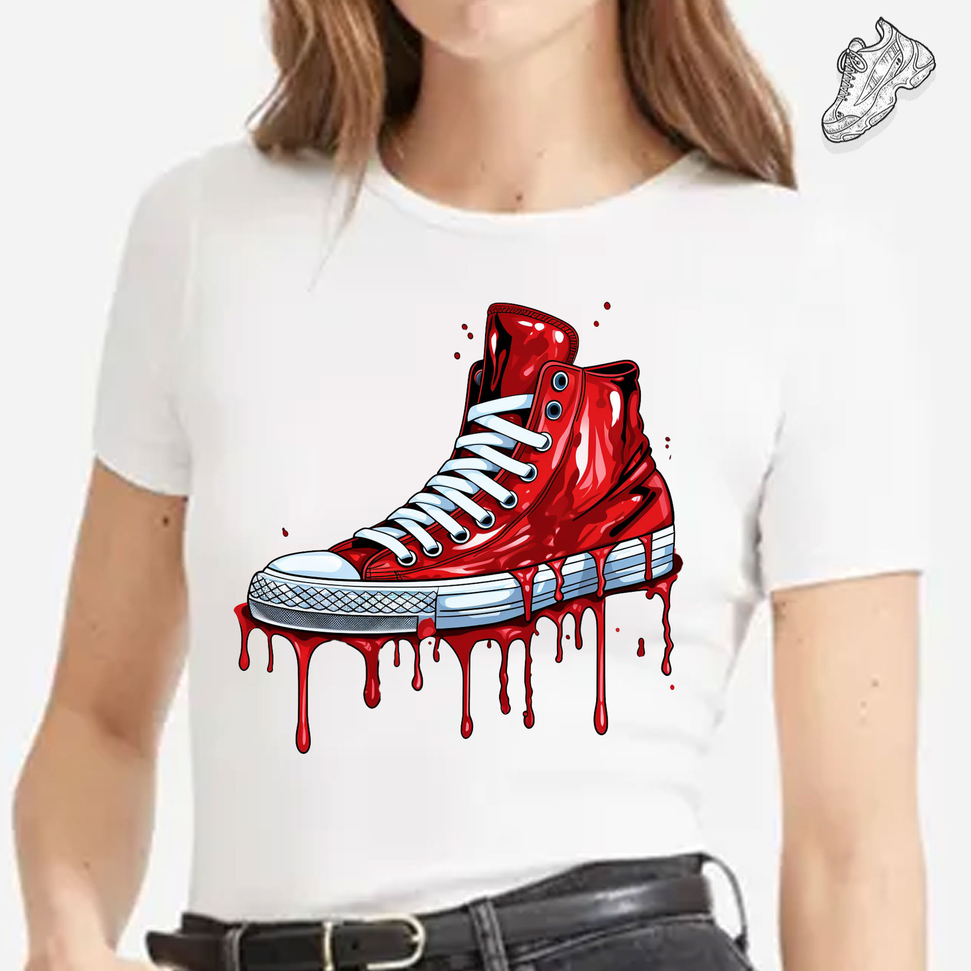 Dripping Sneakers Png, Sneaker Shirt, Sneakers Dripping Png , Sport ...