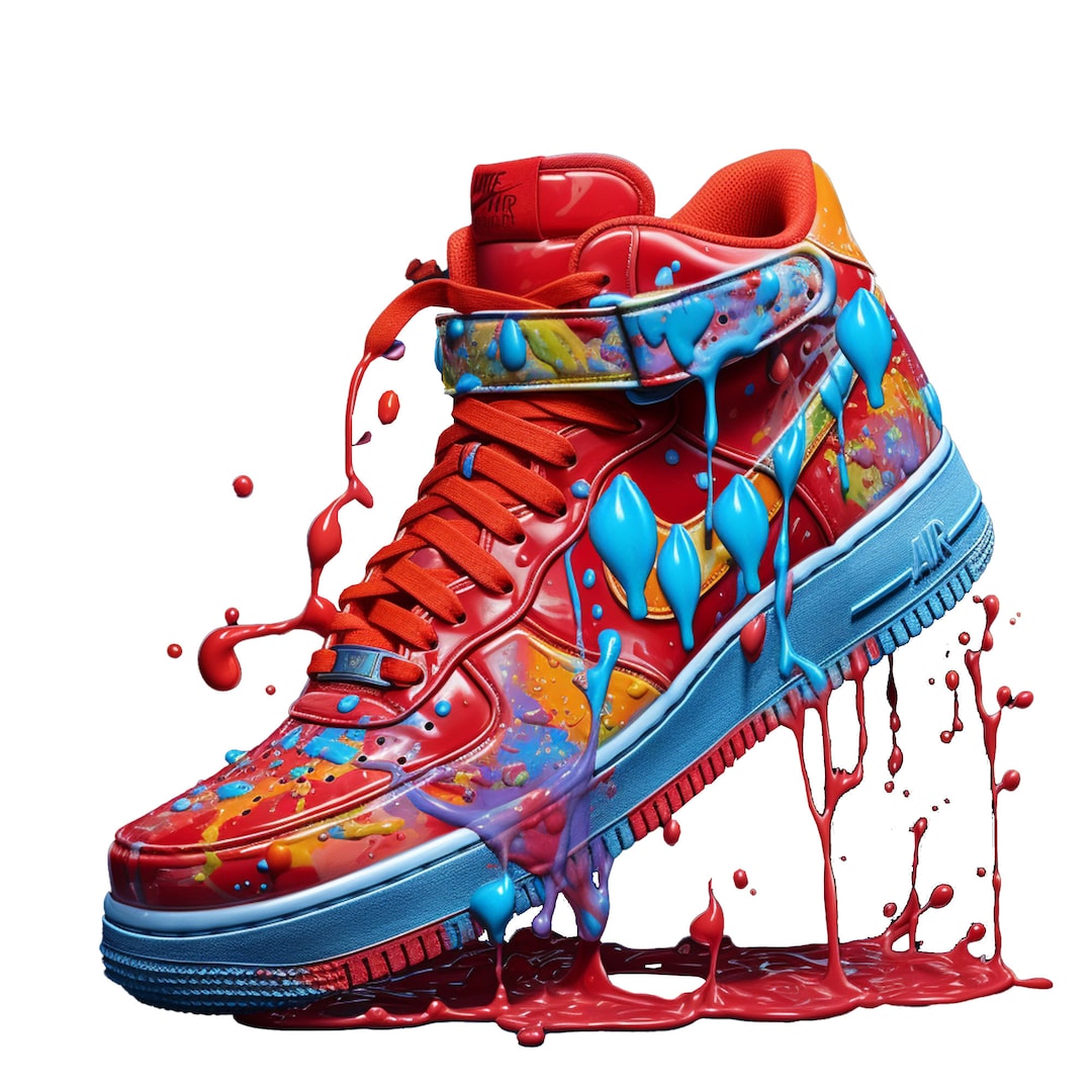 Sneakers Dripping Png Sport Shoes Gift Sneaker Dripping - Etsy UK