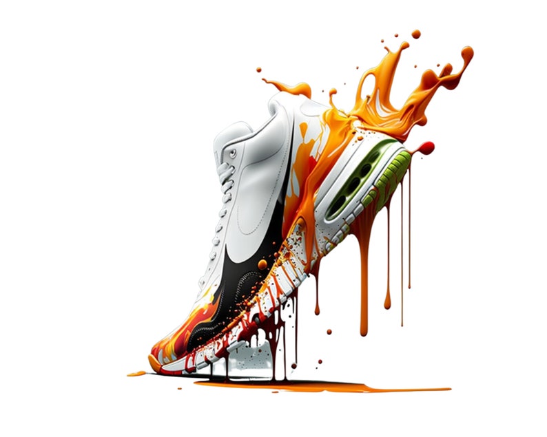 Dripping Sneakers Png Sneakers Dripping PNG Sport Shoes - Etsy