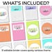 Classroom Binder Covers Template | Spotty Rainbow | Editable ...