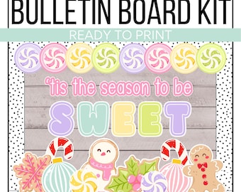Christmas Bulletin Board Kit | Sweet Christmas | Bulletin Decor ...