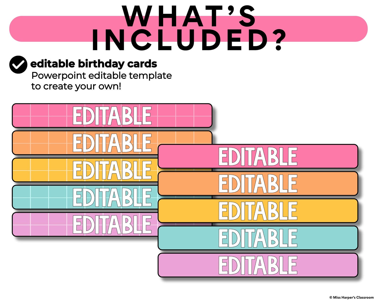 Birthday Display & Banner | Composite Cutie | Classroom Management ...
