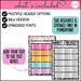 Classroom Weekly Checklist Template | Composite Cuties | Editable ...