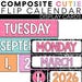 Flip Calendar Display | Composite Cutie | Classroom Management ...