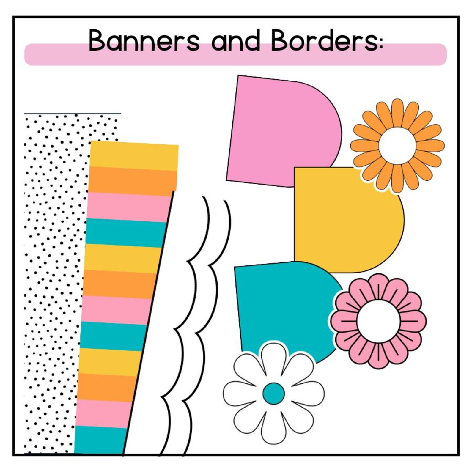 Spring Season Bulletin Board Kit | Sunshine Lollipops & Rainbows ...