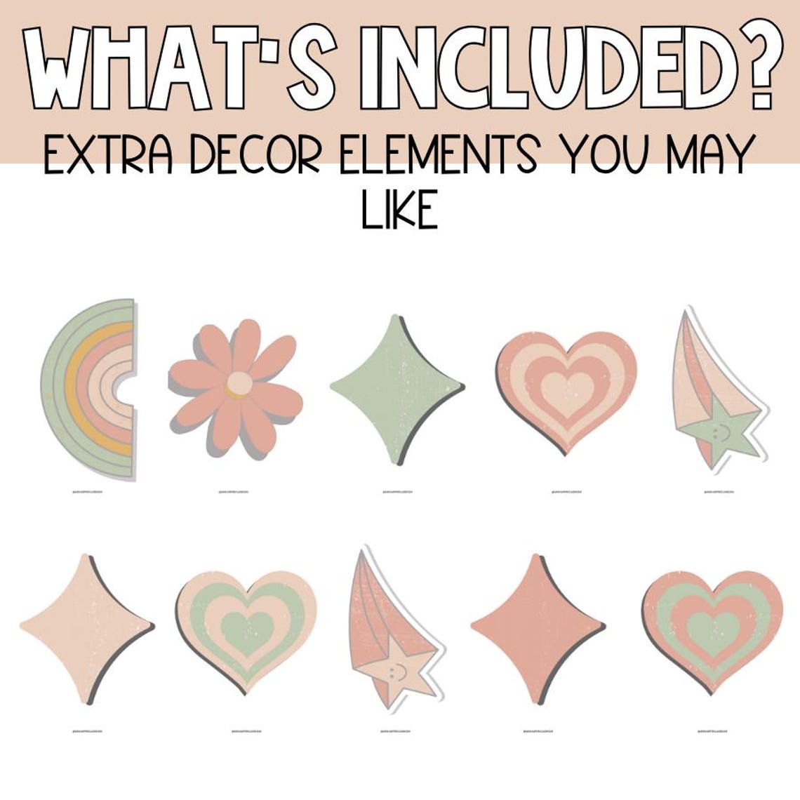 Back to School Bulletin Board Kit | Neutral | Groovy | Welcome ...