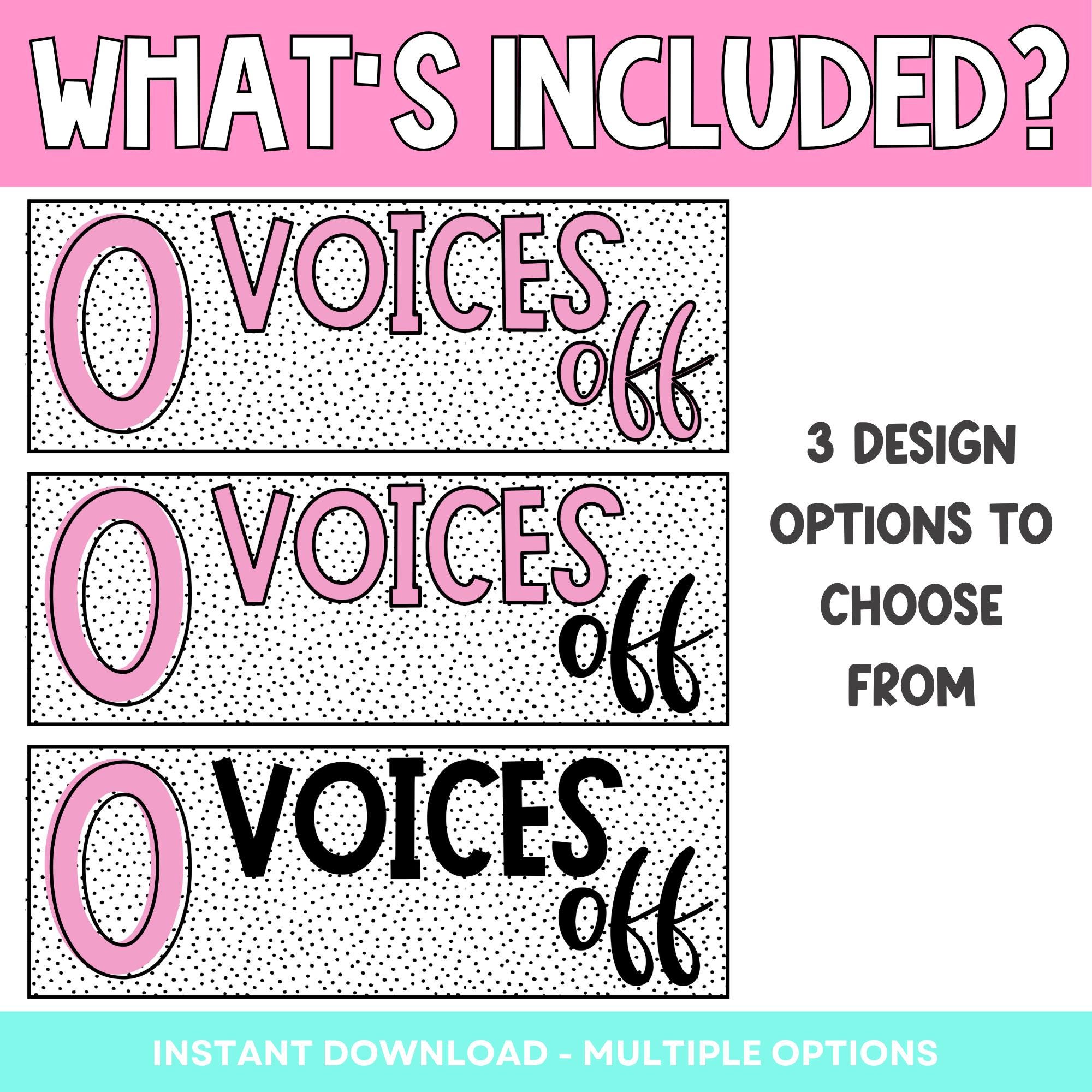 Noise Level Visual Display | Spotty Rainbow | Classroom Display ...