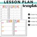Teacher Lesson Planner Template | Calendar | EDITABLE | 2025-2026 ...