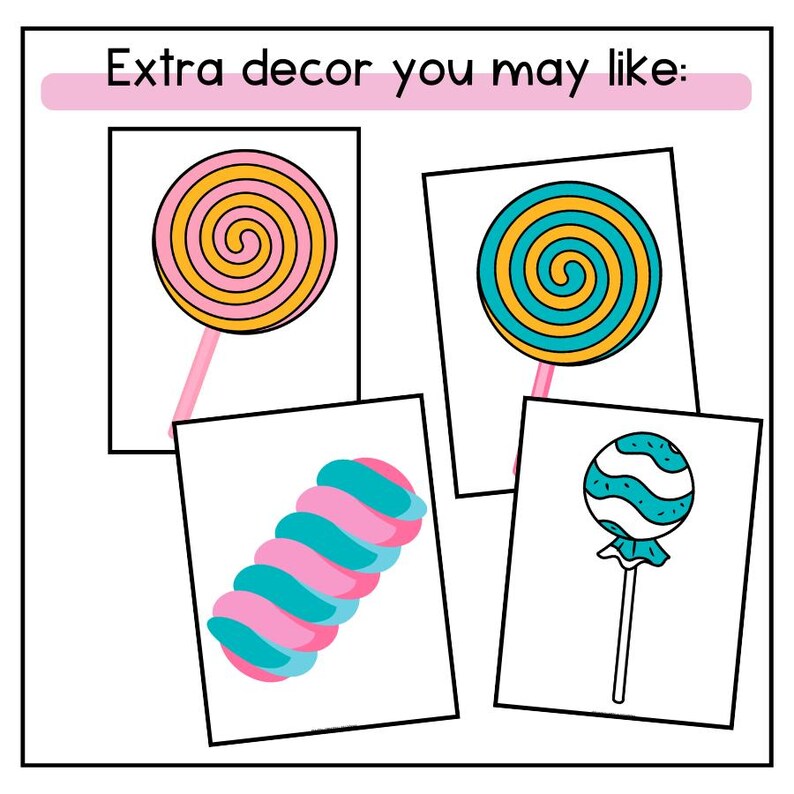 Spring Season Bulletin Board Kit | Sunshine Lollipops & Rainbows ...