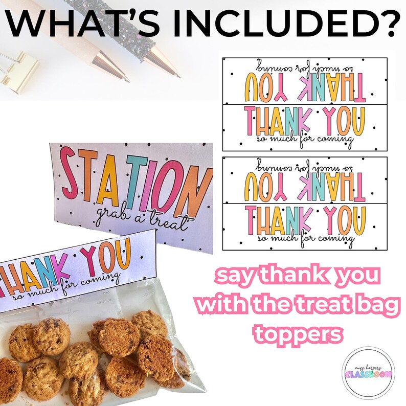 Open House Survival Kit & Forms | Meet the Teacher Night | Open House ...