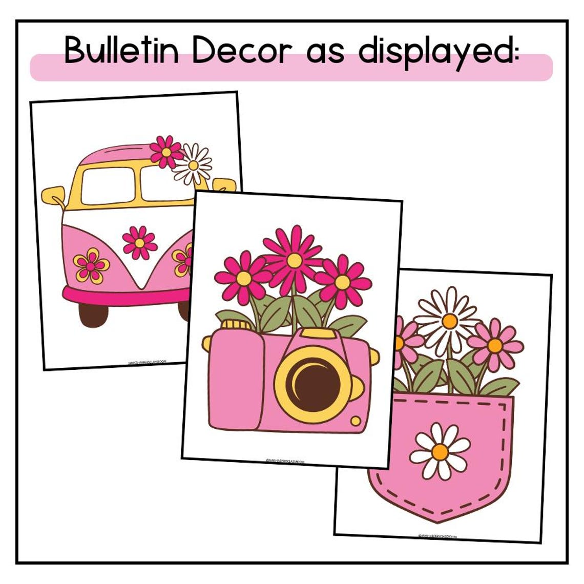 Spring Season Bulletin Board Kit | Let the Good Things Grow | Seasonal ...