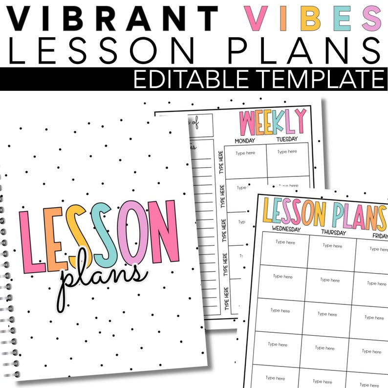 Lesson Plan Templates | Powerpoint Editable | 2025-2026 | Powerpoint ...