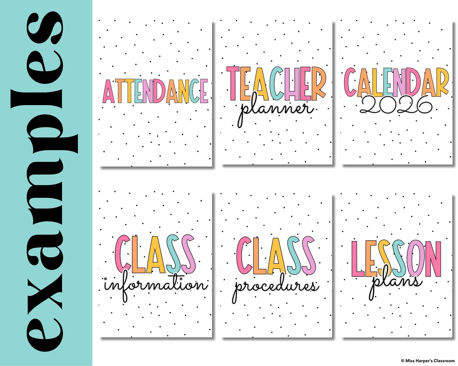 Teacher Lesson Planner Template | Calendar | EDITABLE | 2025-2026 ...