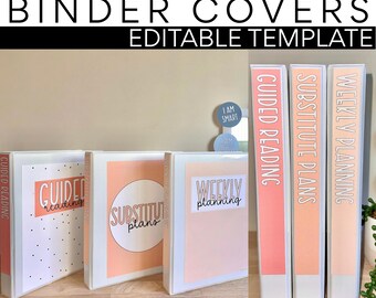 Boho Plants Binder Covers & Spines | Rustic Boho Classroom Decor ...