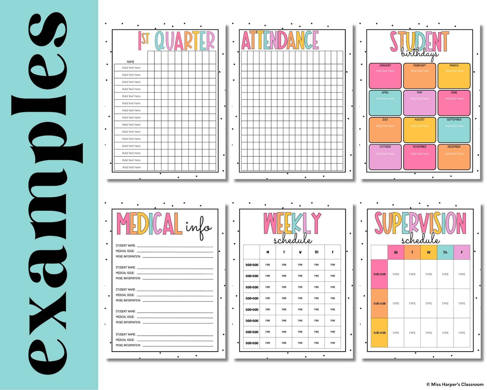 Teacher Lesson Planner Template | Calendar | EDITABLE | 2025-2026 ...