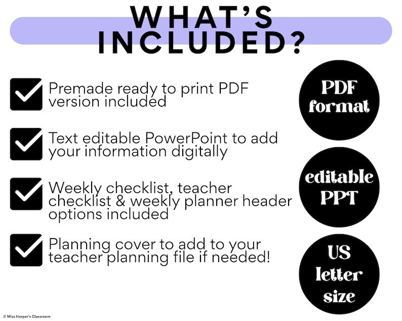 Classroom Weekly Checklist Template | Spotty Rainbow | Editable ...