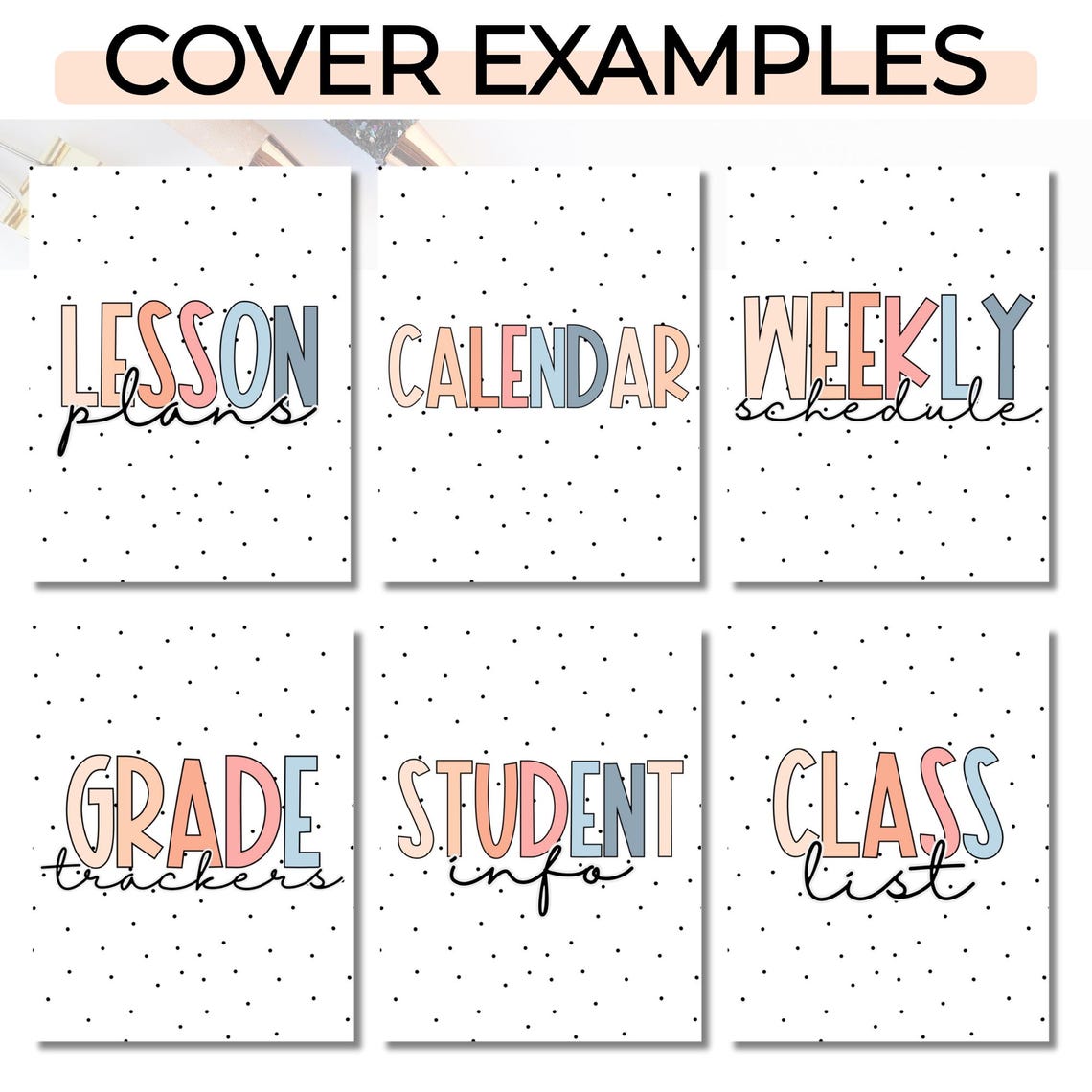 Teacher Lesson Planner Template | Calendar | EDITABLE | 2025-2026 ...