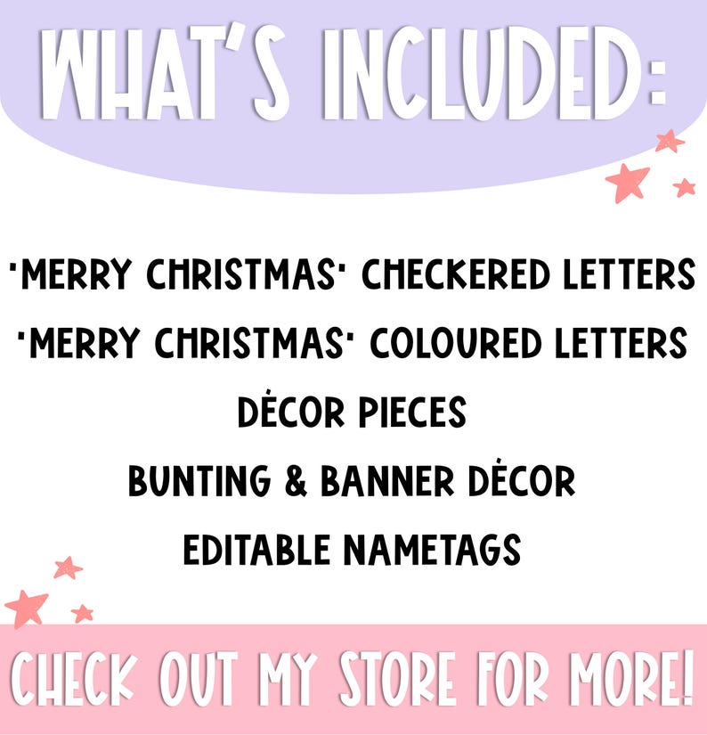 Christmas Bulletin Board Kit | Cute Pastel | Seasonal Classroom Decor ...