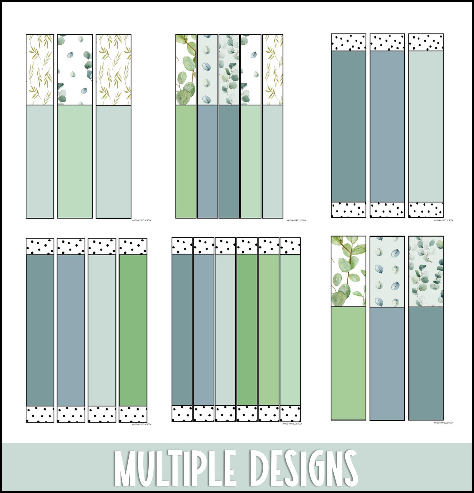 Binder Covers and Spines BOTANICAL Editable Teacher Back to School ...