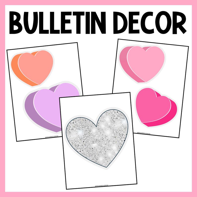 Valentines Day Bulletin Board Kit | Sprinkle Kindness | Social ...