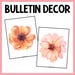 Spring Season Bulletin Board Kit | Let Learning Bloom | Seasonal ...