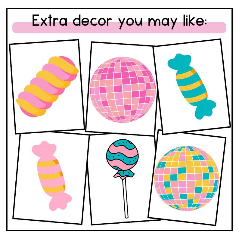 Spring Season Bulletin Board Kit | Sunshine Lollipops & Rainbows ...