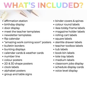 Classroom Decor Set | Spotty Rainbow | Editable | GROWING BUNDLE ...