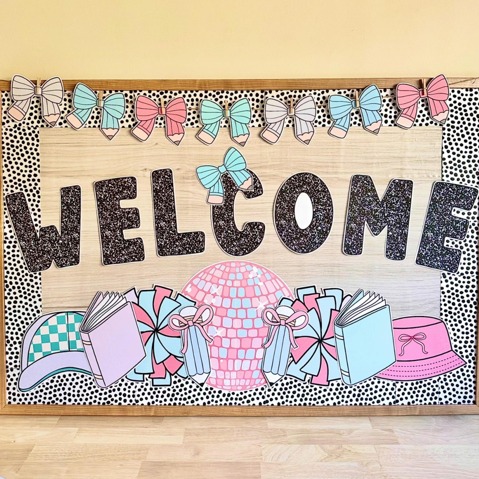 Back to School Bulletin Board Kit | Welcome Bulletin Board Kit ...