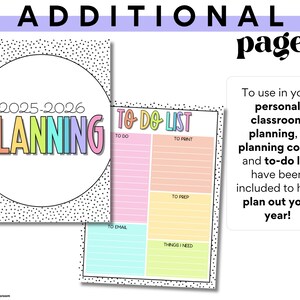 Classroom Weekly Checklist Template | Spotty Rainbow | Editable ...