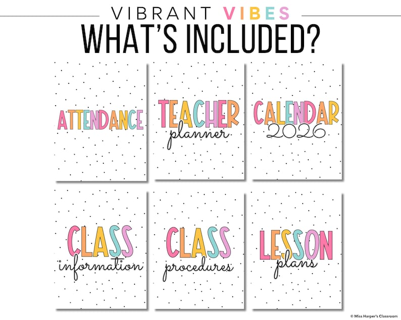 Teacher Lesson Planner Template | Calendar | EDITABLE | 2025-2026 ...