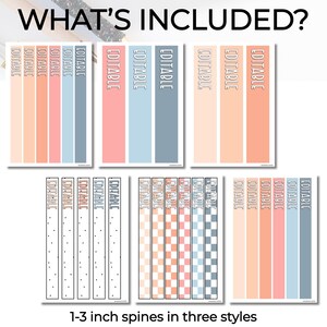 Classroom Binder Covers Template | Calm Boho Decor | Editable ...