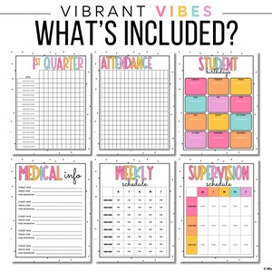 Teacher Lesson Planner Template | Calendar | EDITABLE | 2025-2026 ...