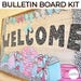 Back to School Bulletin Board Kit | Welcome Bulletin Board Kit ...
