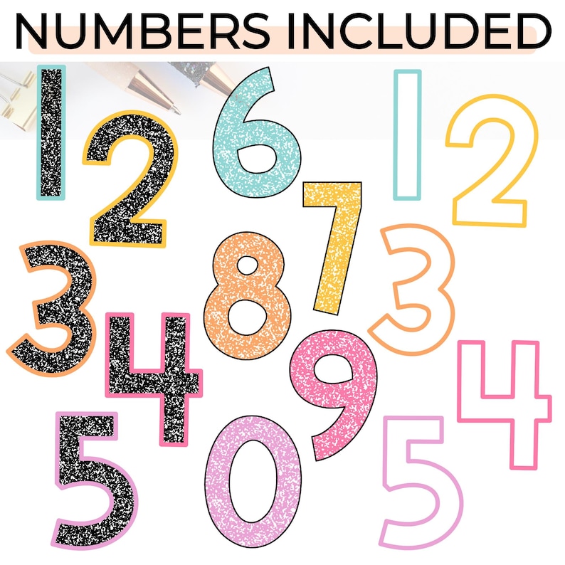 Bulletin Board Letters | Editable | Composite Cutie | Classroom ...