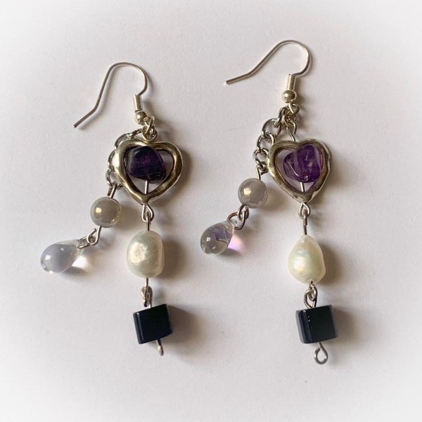 Grunge Earrings - Etsy