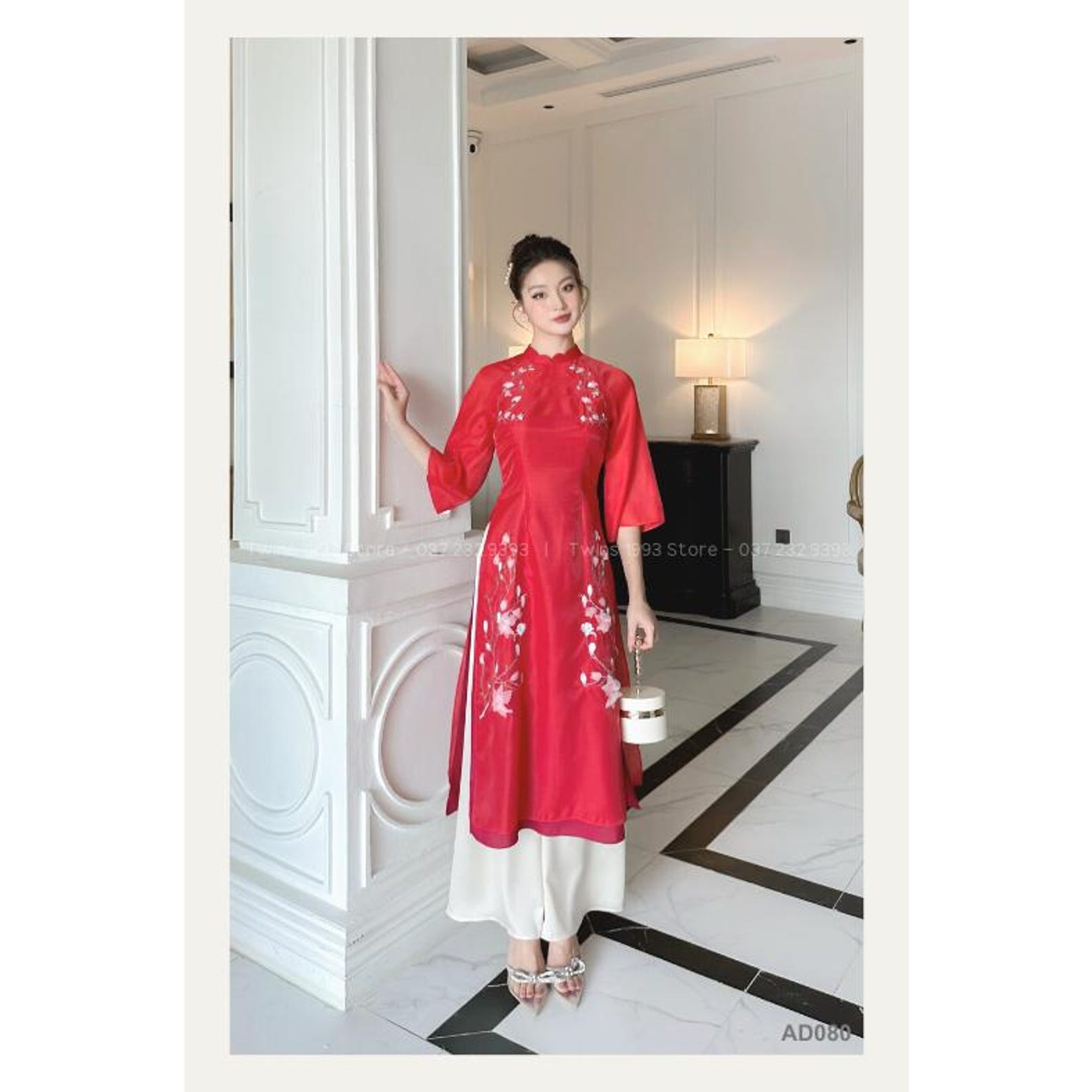 Pre-made Ao Dai Viet Nam - Modern Ao Dai - Áo Dài Cách Tân Dáng ôm Kèm ...