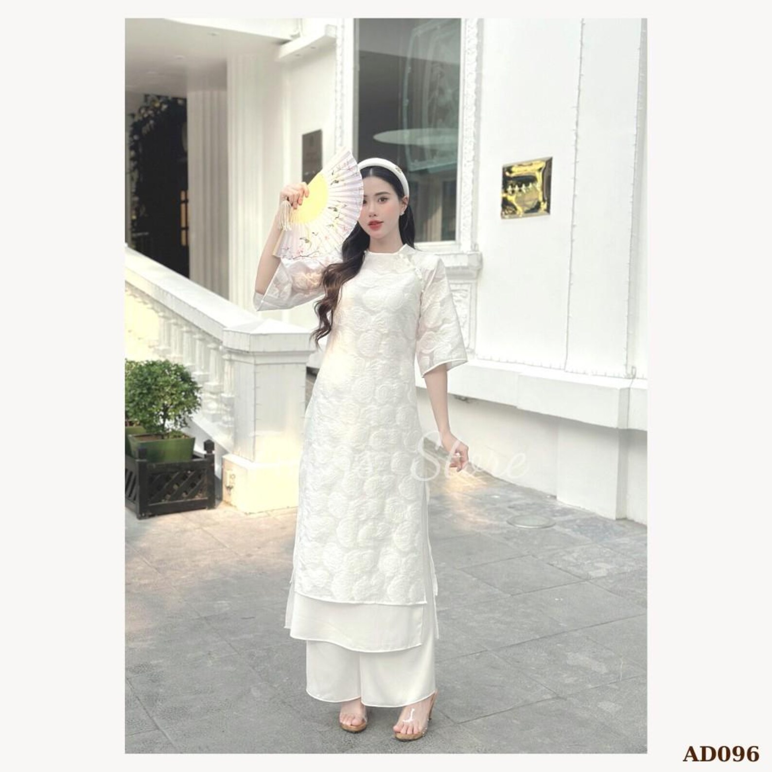 Pre-made Ao Dai Viet Nam - Modern Ao Dai - Set áo Dài Kèm Quần Cách Tân ...