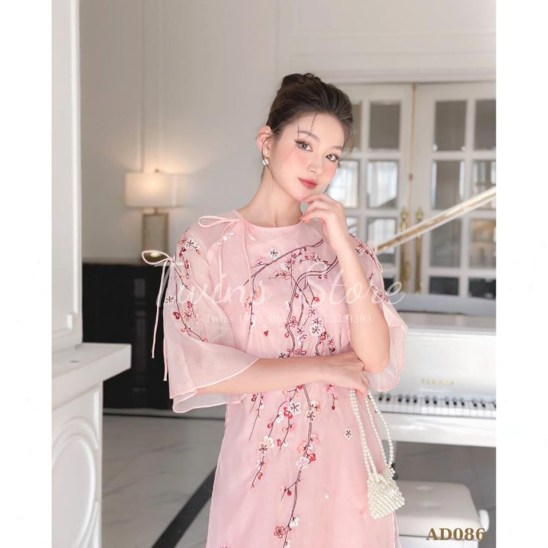 Pre-made Ao Dai Viet Nam - Modern Ao Dai - Áo Dài Cách Tân Dáng Suông ...
