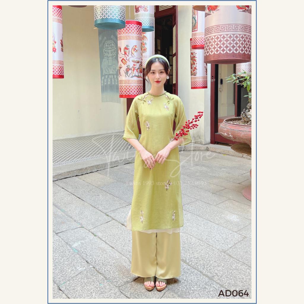 Pre-made Ao Dai Viet Nam - Modern Ao Dai - Áo Dài Cách Tân Kèm Quần ...
