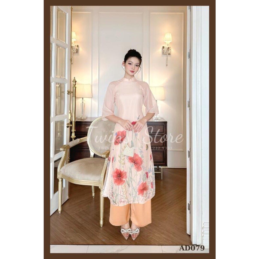 Pre-made Ao Dai Viet Nam - Modern Ao Dai - Áo Dài Cách Tân Kèm Quần ...